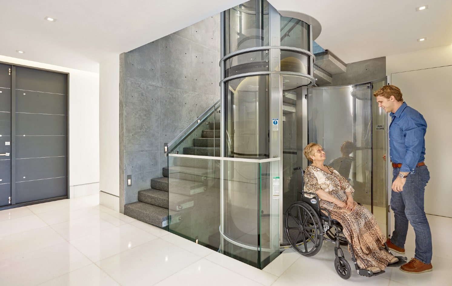 PVE52 Residential Elevator | Wheelchair Accessible Lift For Homes